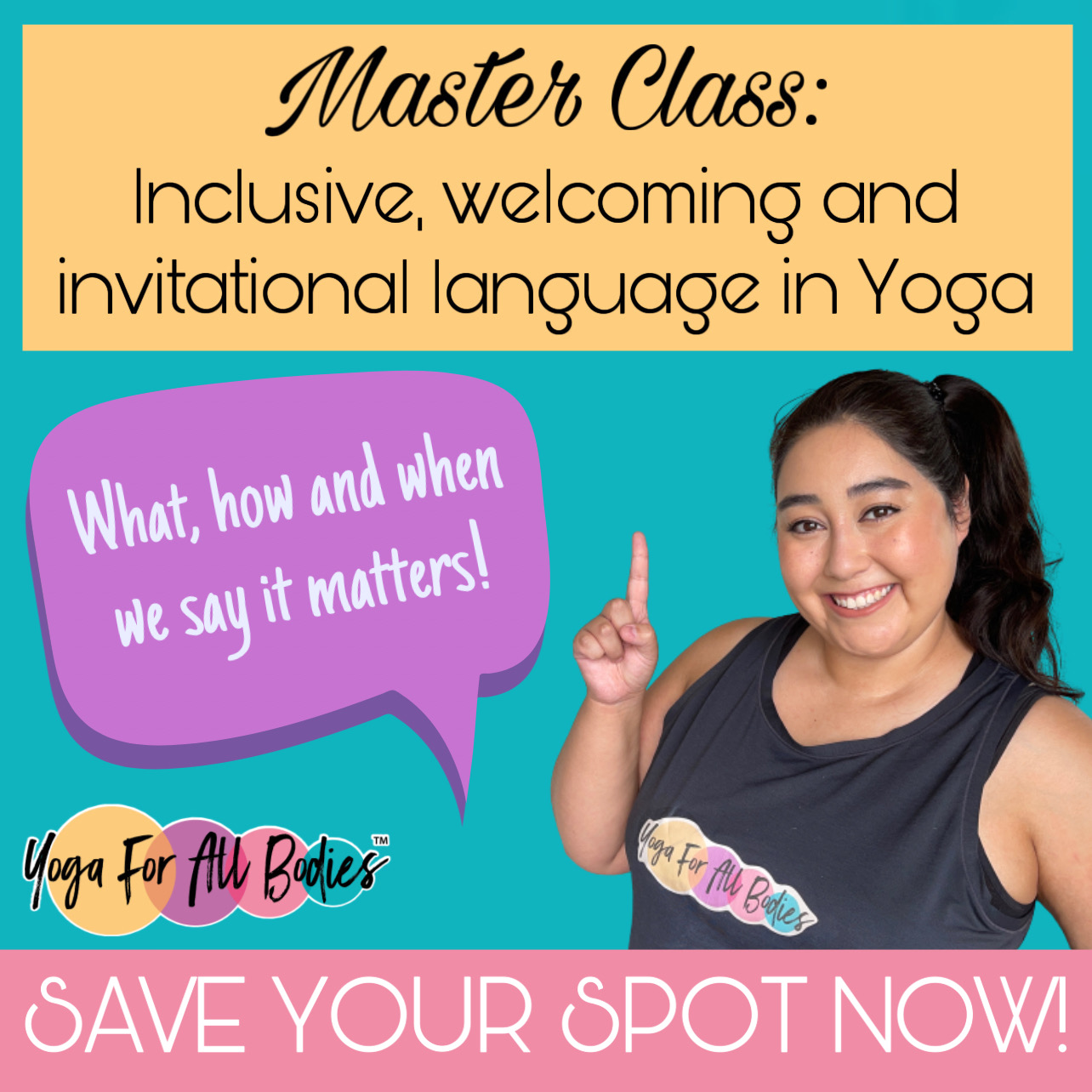 Master Class Inclusive, welcoming and invitational language in Yoga ...