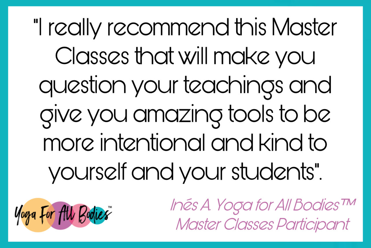 Master Class Inclusive, welcoming and invitational language in Yoga ...